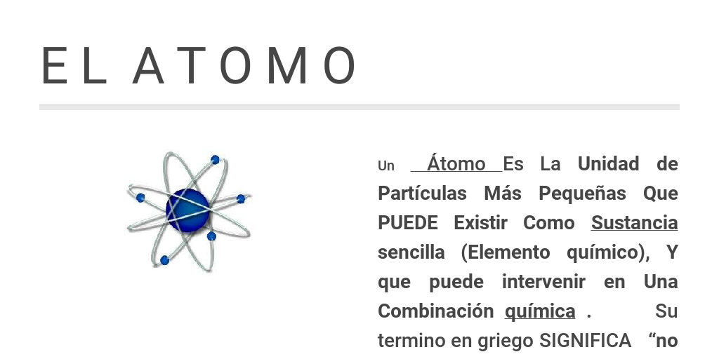 El atómo infografia by Rosario Ortiz - Infogram